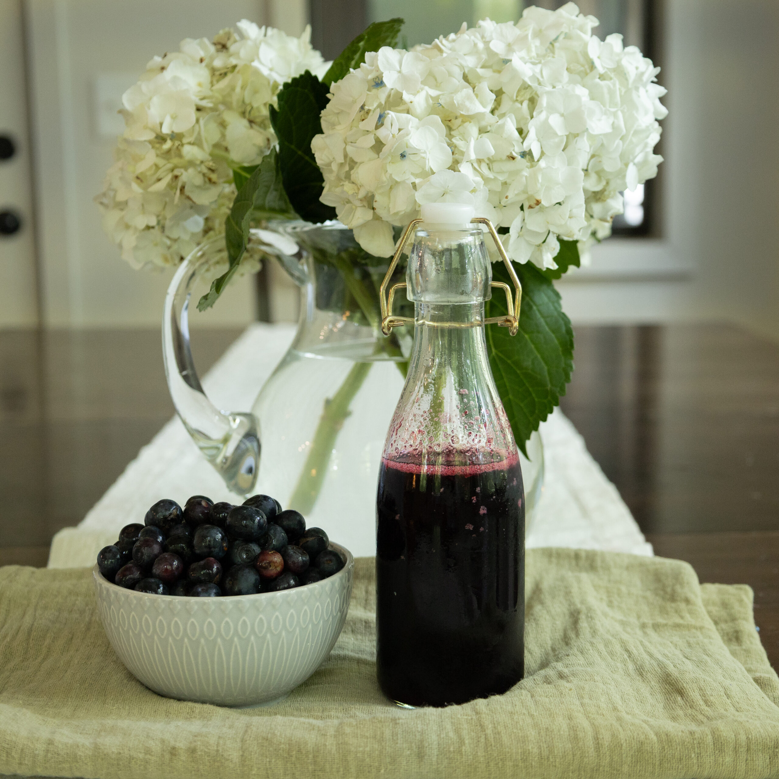 Blueberry Simple Syrup Recipe - Kaitlyn and Kemily